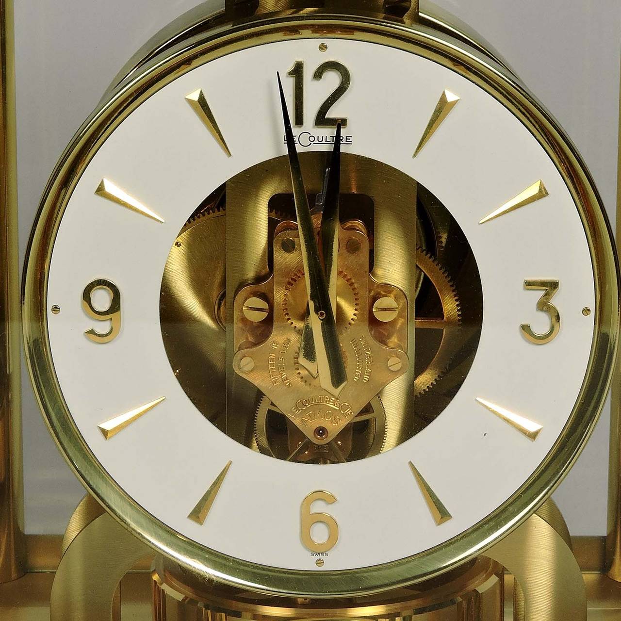 Early LeCoultre and Cie 15 Jewel Atmos Clock at 1stDibs | lecoultre ...