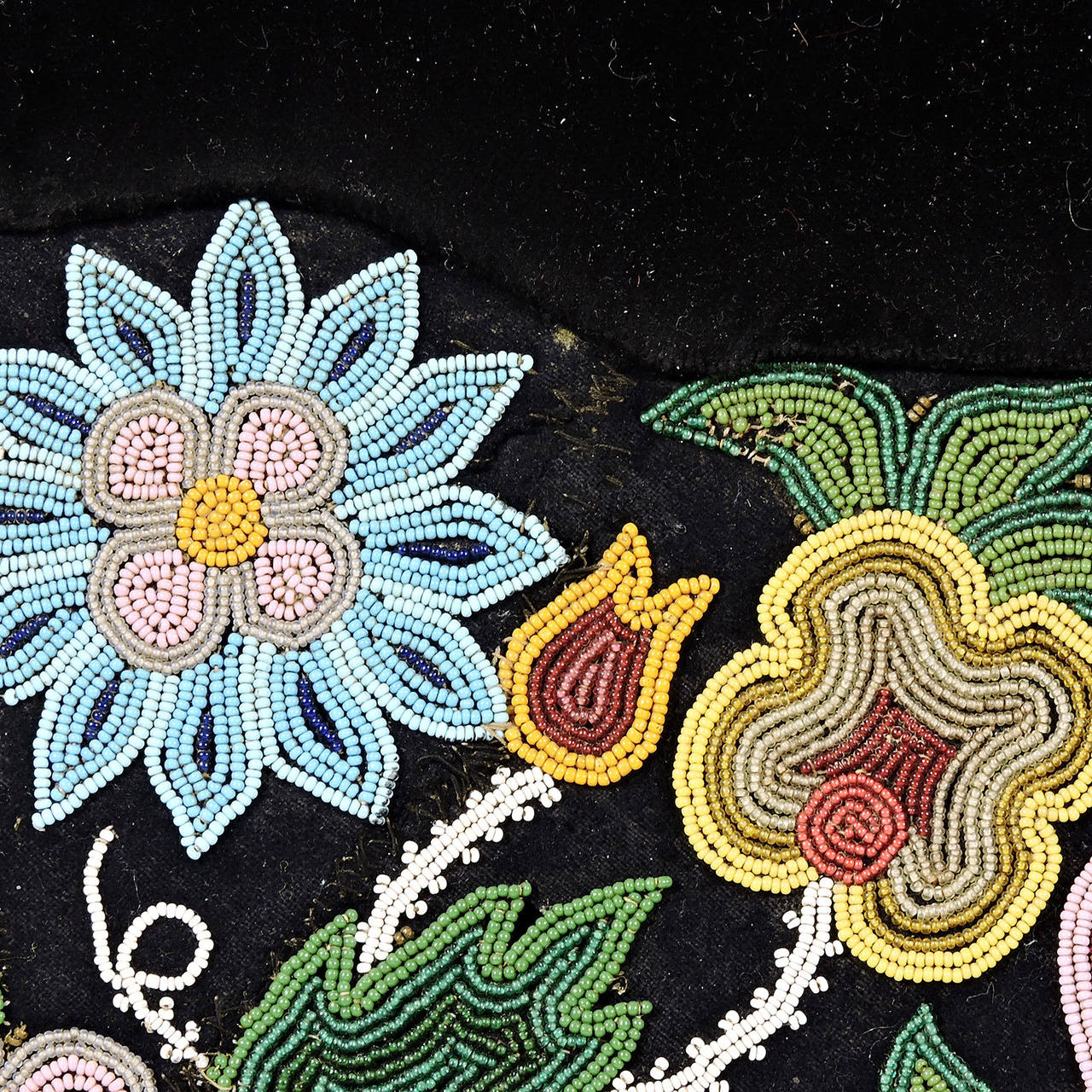 Antique Native American Beaded Garment Panel at 1stDibs