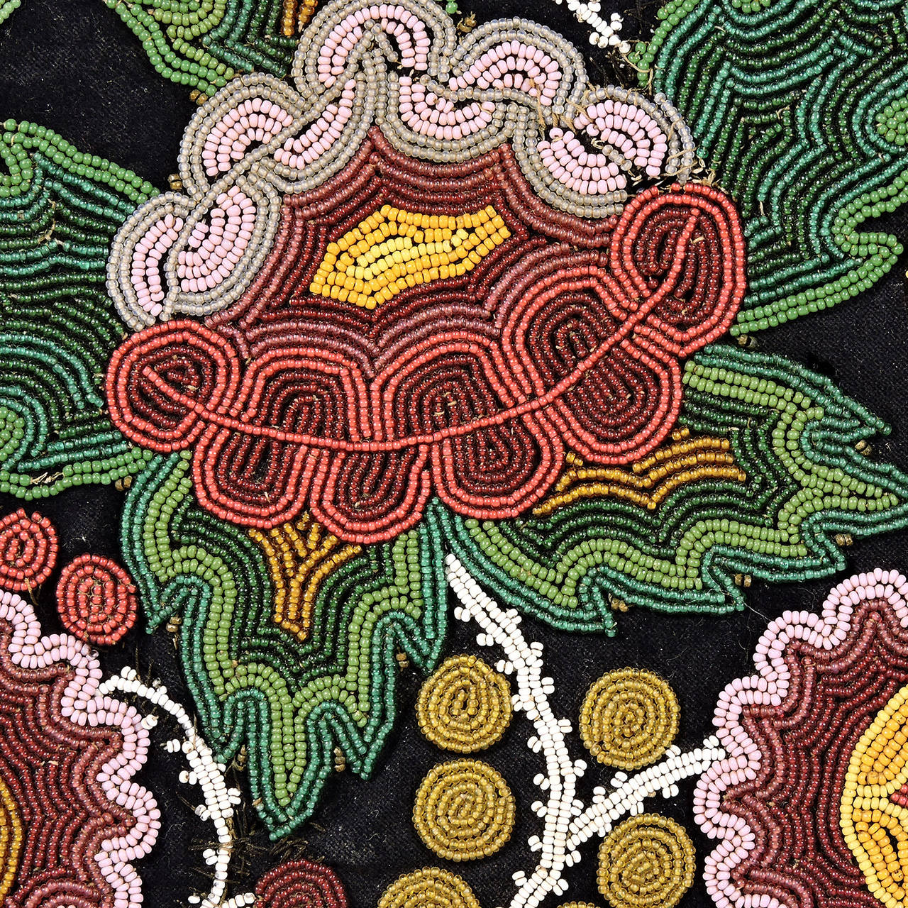 Antique Native American Beaded Garment Panel at 1stDibs