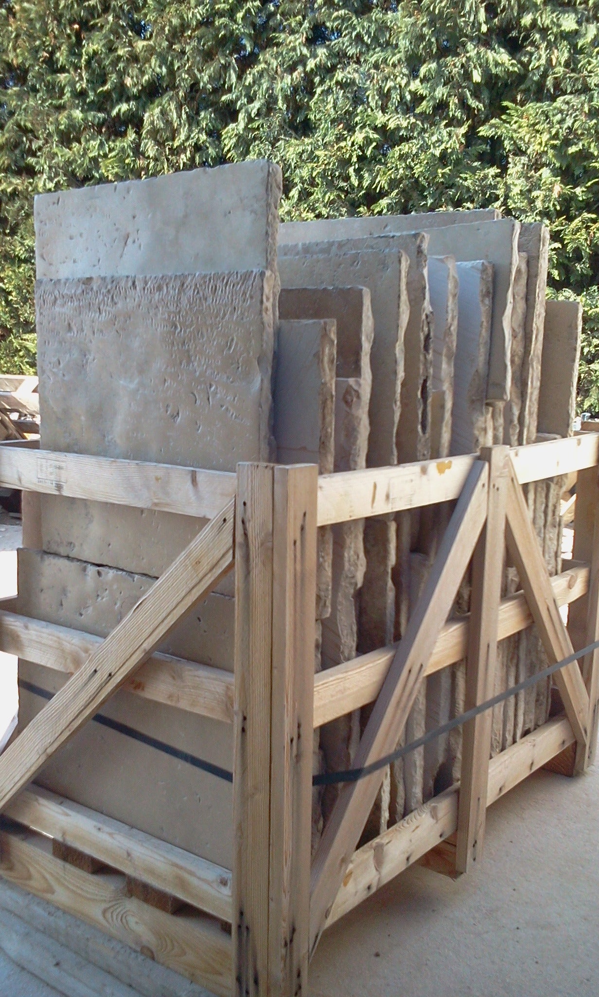 Antique French Limestone "Original" Dalles De Bourgogne, 16th to 17th ...