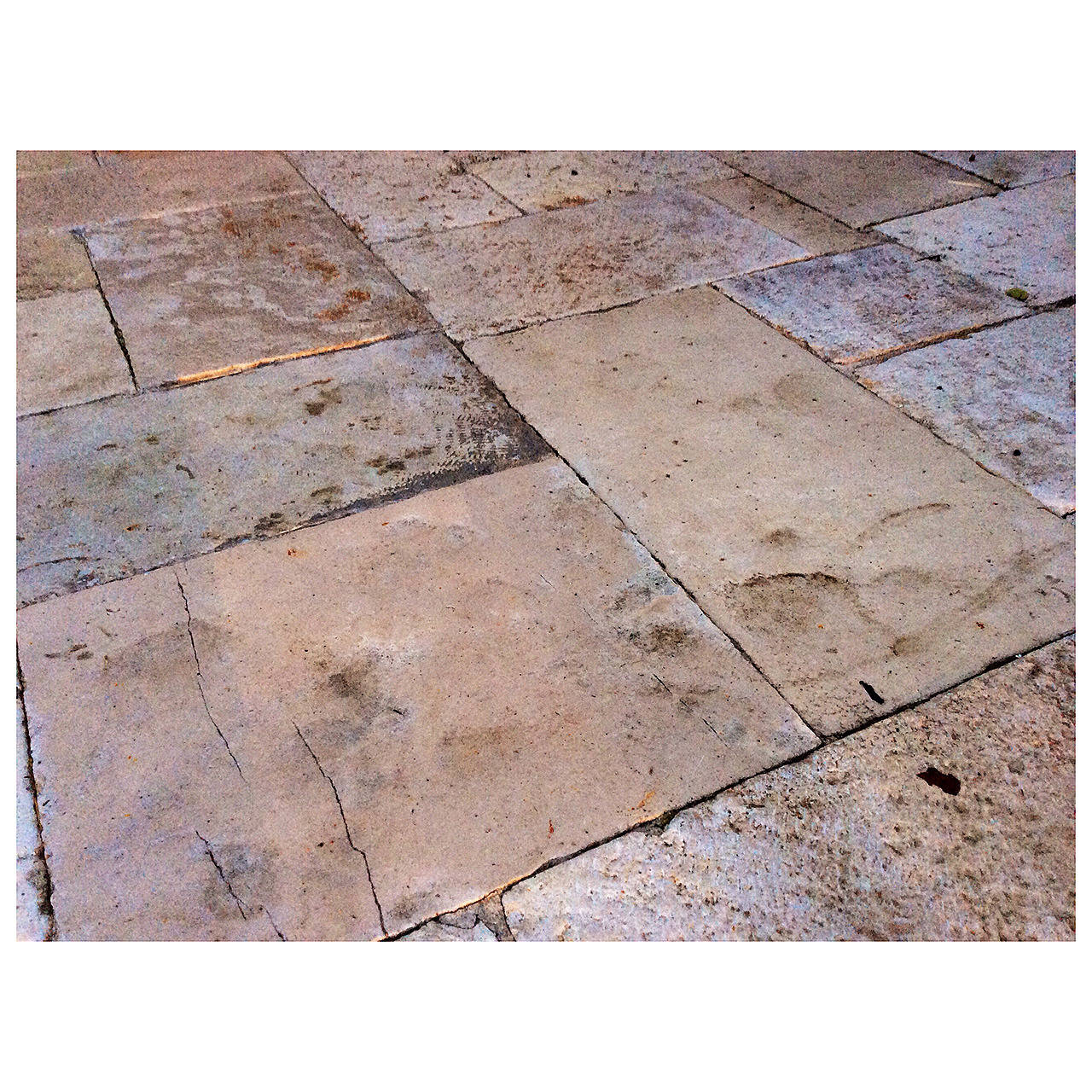 Antique Stone Floor of Volcano Lava, RECLAIMED FROM ANCIENT STREETS OF ...