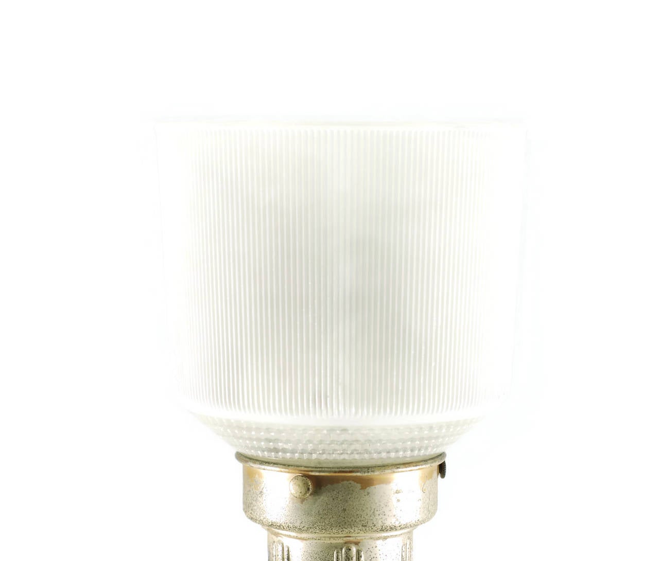 Moorcroft Art Pottery 'Fuchsia' Footed Lamp with Lightolier Glass ...