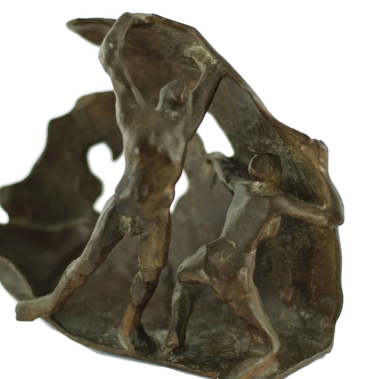 20th Century Thomas Marsh Bronze Sculpture "Producers" at 1stDibs ...
