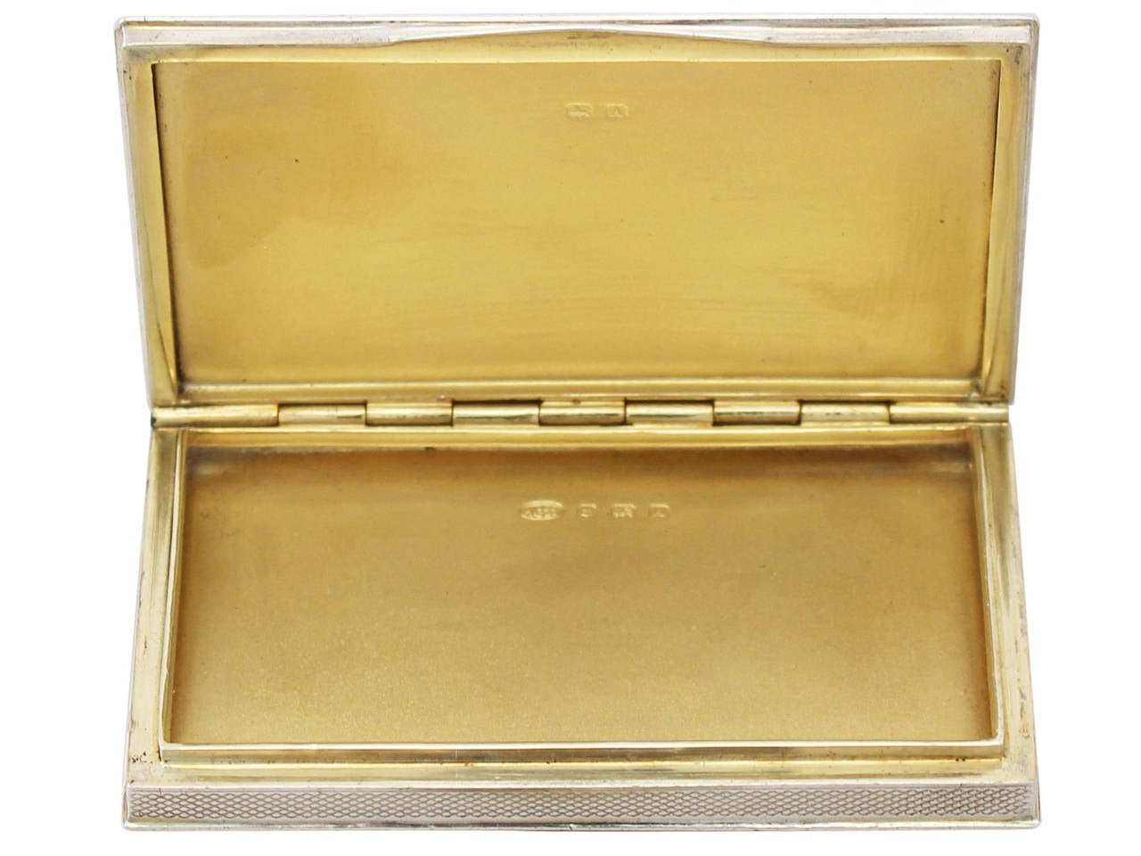 Sterling Silver and Enamel Box - Antique George V at 1stDibs