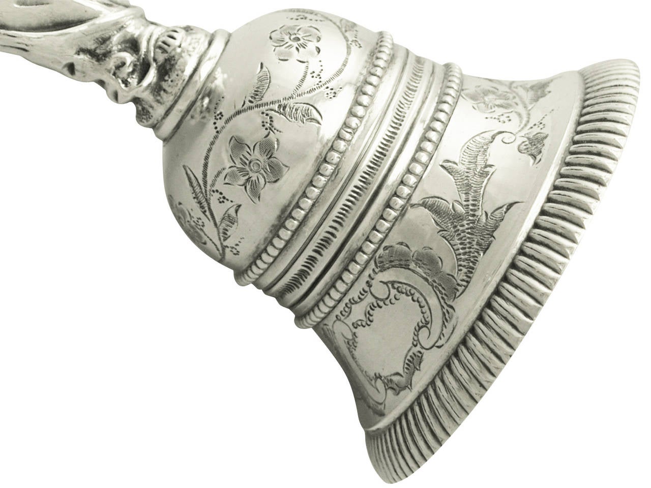 Antique French Silver Table Bell, circa 1880 at 1stDibs