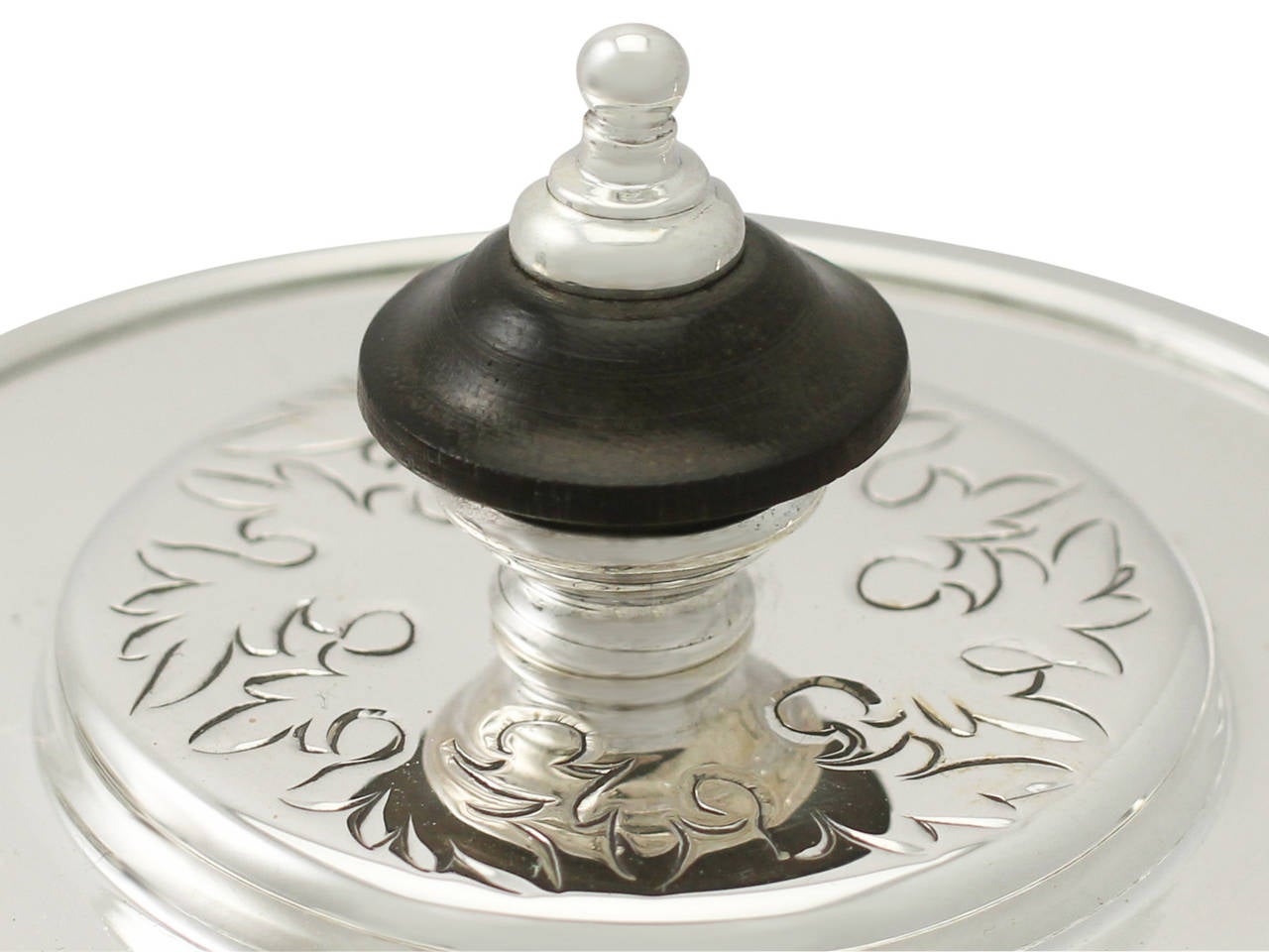 Sterling Silver Three-Piece Bachelor Tea Service, Antique George V at ...