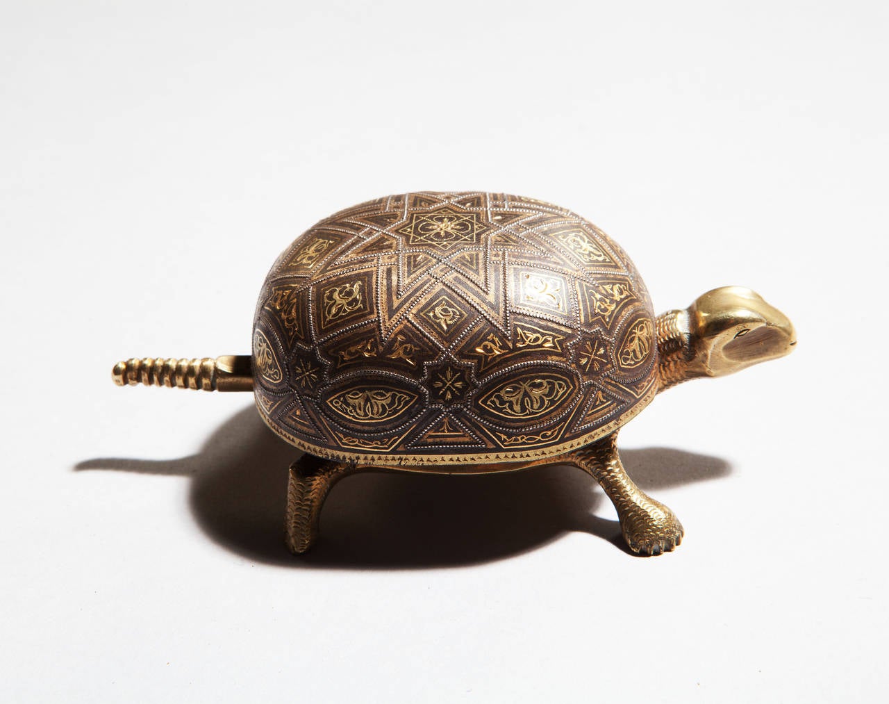 Tortoise Table Bell Attributed to Teodoro Ybarzabal or Placido Zuluago ...