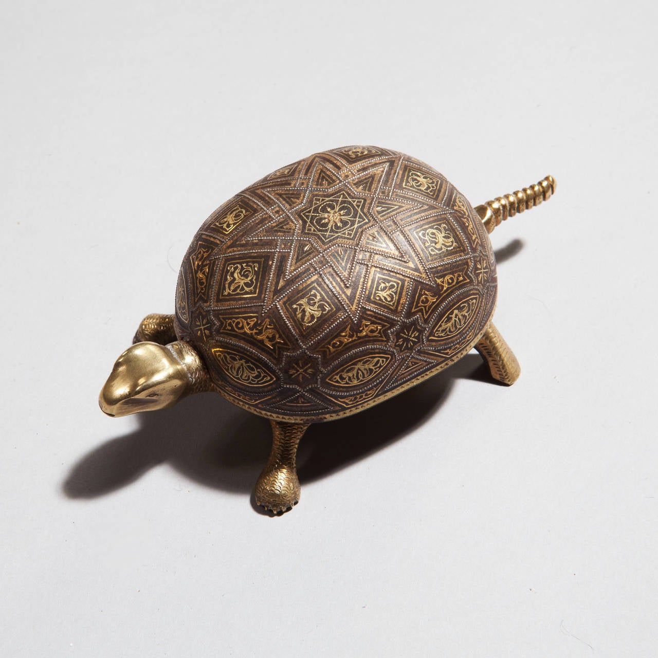 Tortoise Table Bell Attributed to Teodoro Ybarzabal or Placido Zuluago ...
