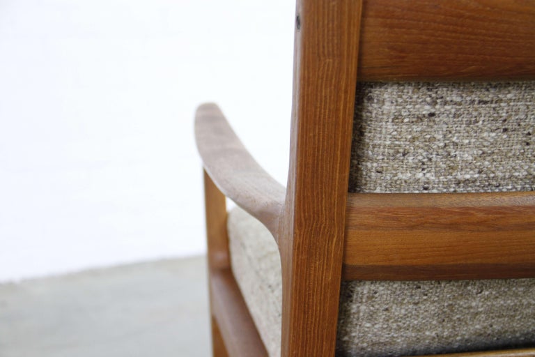 Vintage Danish Senator Rocking Chair by Ole Wanscher for Cado, 1960s at ...