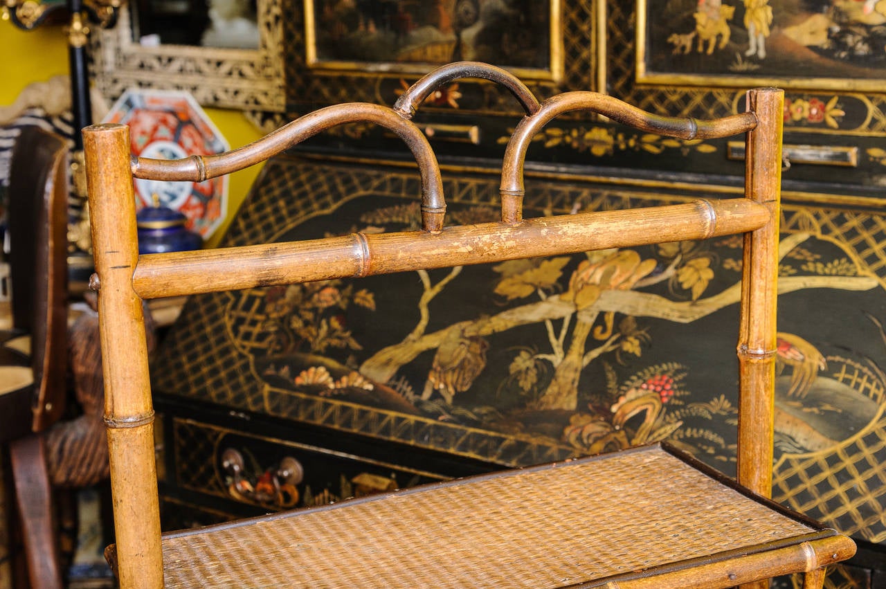 Unusual 19th Century Bamboo Baker's Stand at 1stDibs