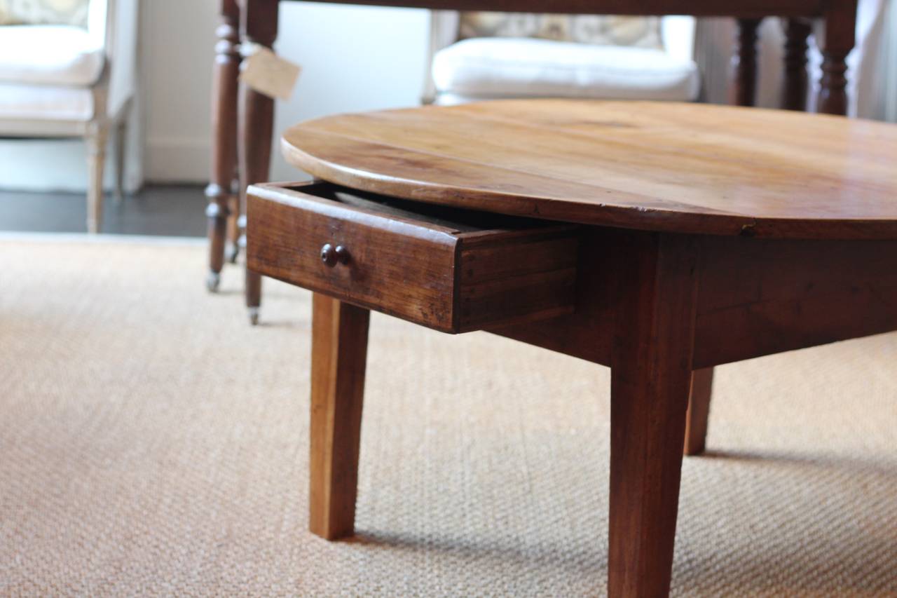 Round Low Table at 1stDibs