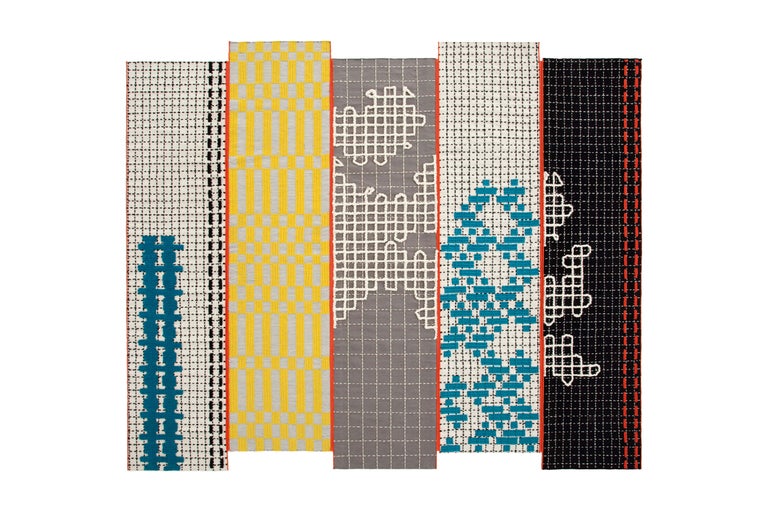 Customizable Patricia Urquiola Bandas Large Rug for GAN For Sale at 1stDibs
