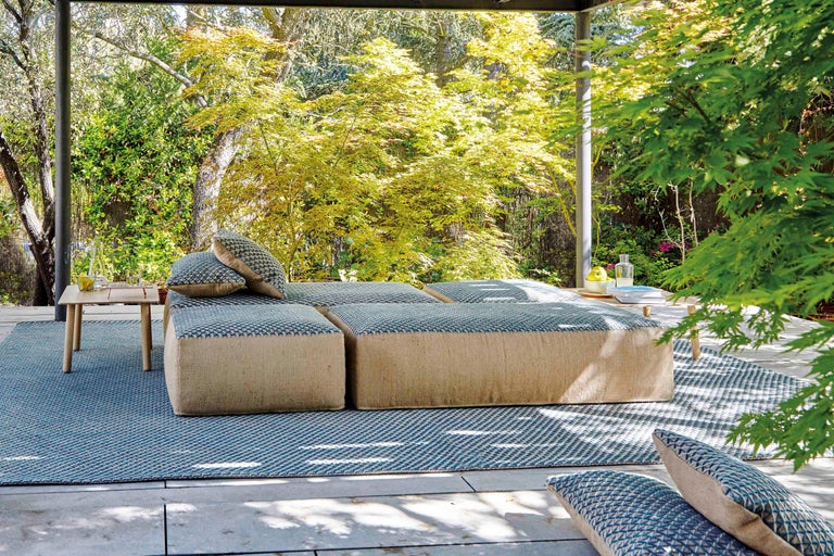 Customizable GAN Raw Large Rectangular Pouf by Borja García For Sale at ...