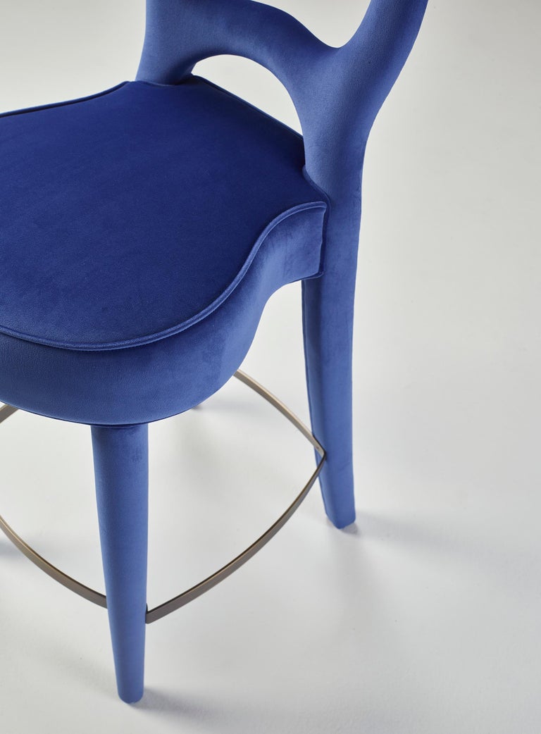 Customizable Promemoria Bilou Bilou Stool Covered in Fabric by Romeo ...
