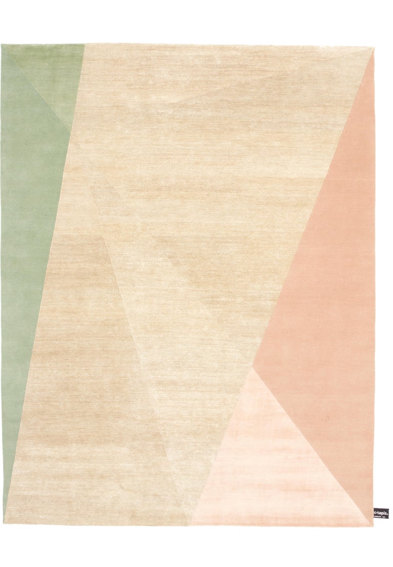 Customizable cc-tapis Dipped Angle Rug For Sale at 1stDibs
