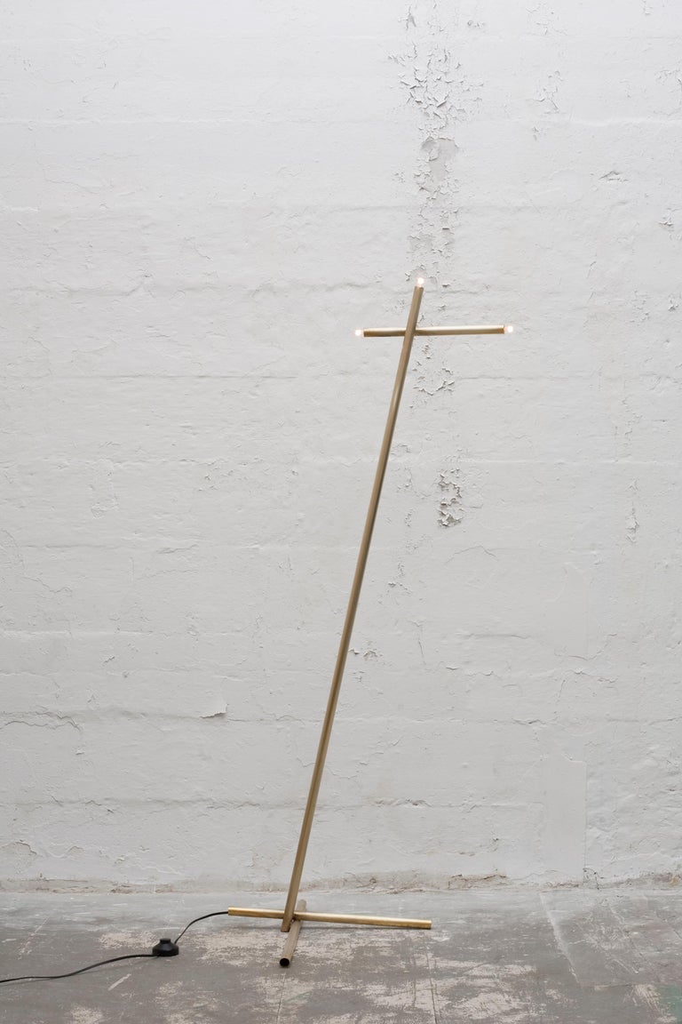 Customizable Pick Up Stick Floor Lamp in Brass by Cam Crockford For ...