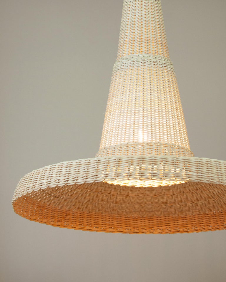 Customizable Bottega Intreccio Cocolla Pendant in Bamboo Wicker, by ...