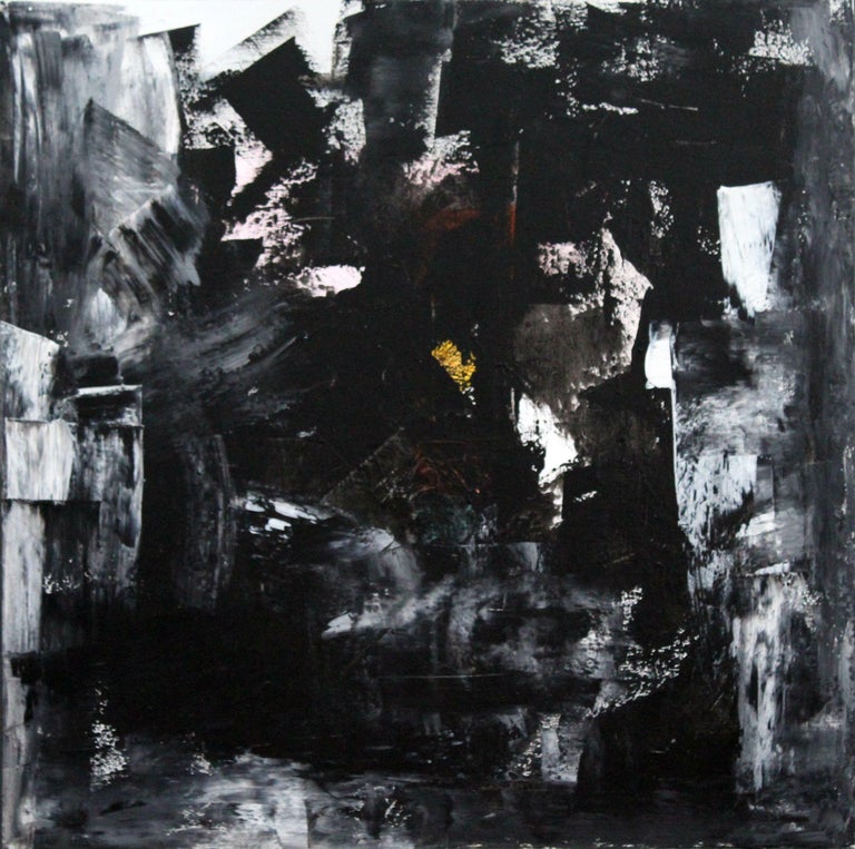 Haydee Torres - WALKING BACKWARDS, Painting, Acrylic on Canvas For Sale ...