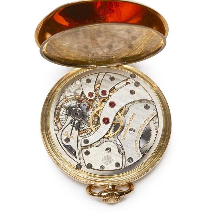 1930s IWC Vintage Turler Pocket Watch Yellow Gold Wristwatch at 1stDibs ...