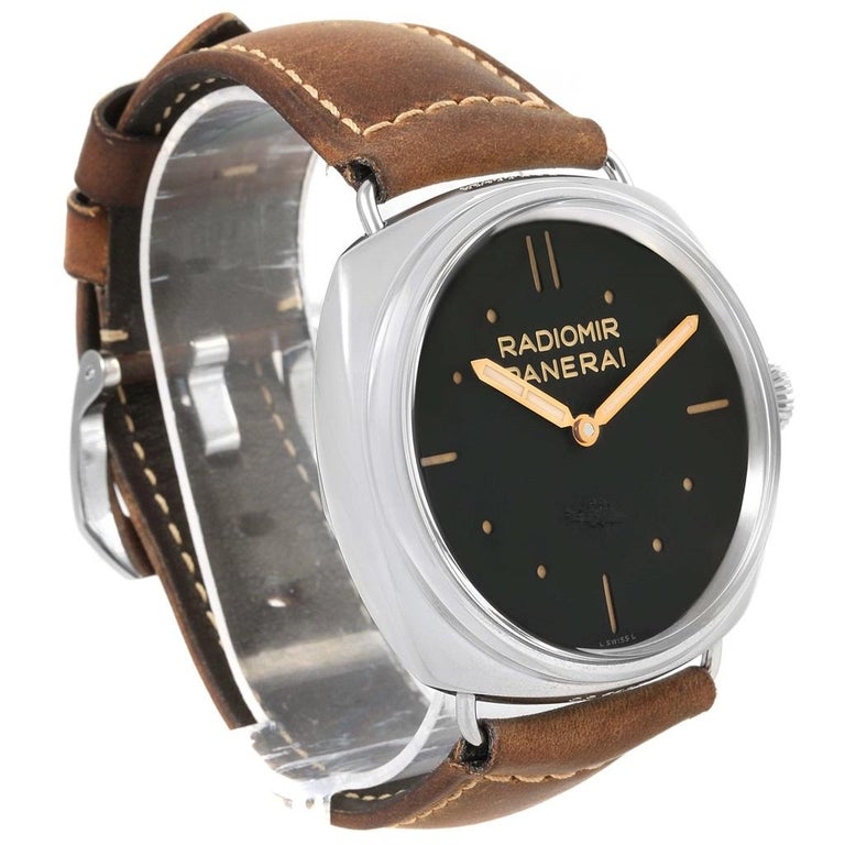 Panerai Radiomir SLC Acciaio 3 Days Power Reserve Watch PAM00425 For ...