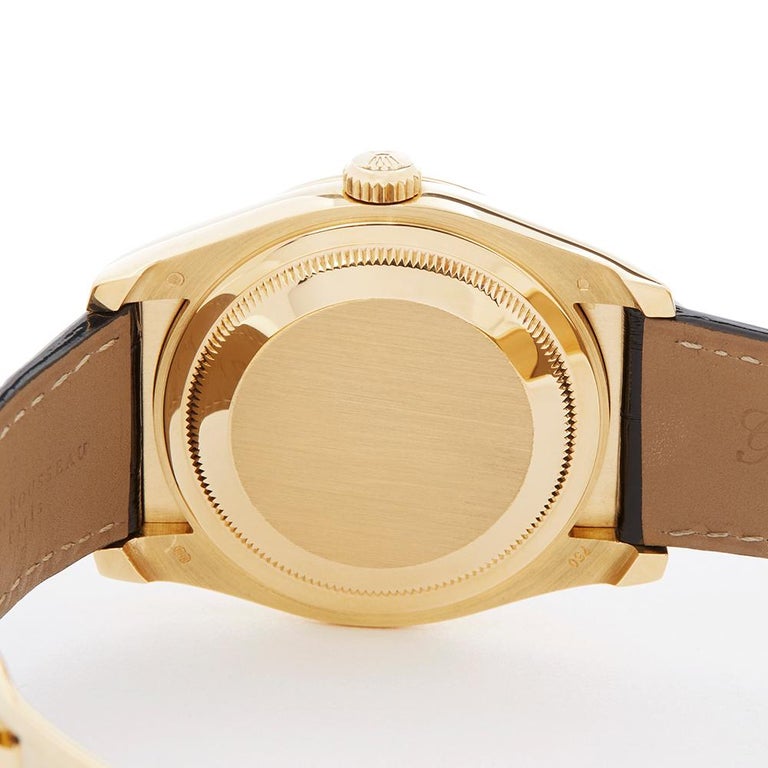 2005 Rolex Datejust Yellow Gold 116188 Wristwatch at 1stDibs