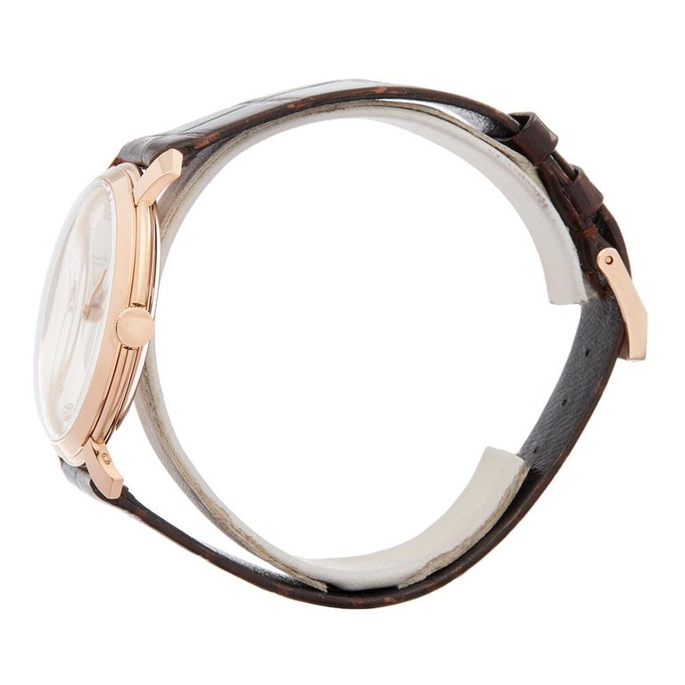 1960's IWC Vintage Shark Fin Rose Gold Wristwatch at 1stDibs