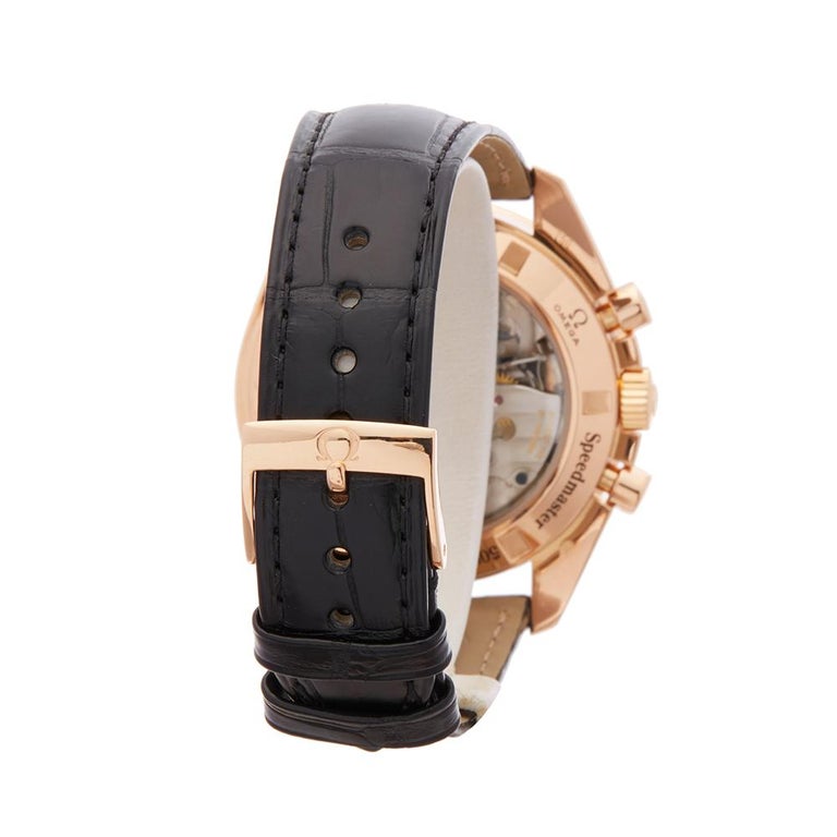 2007 Omega Speedmaster Chronograph 50th Anniversary Rose Gold ...