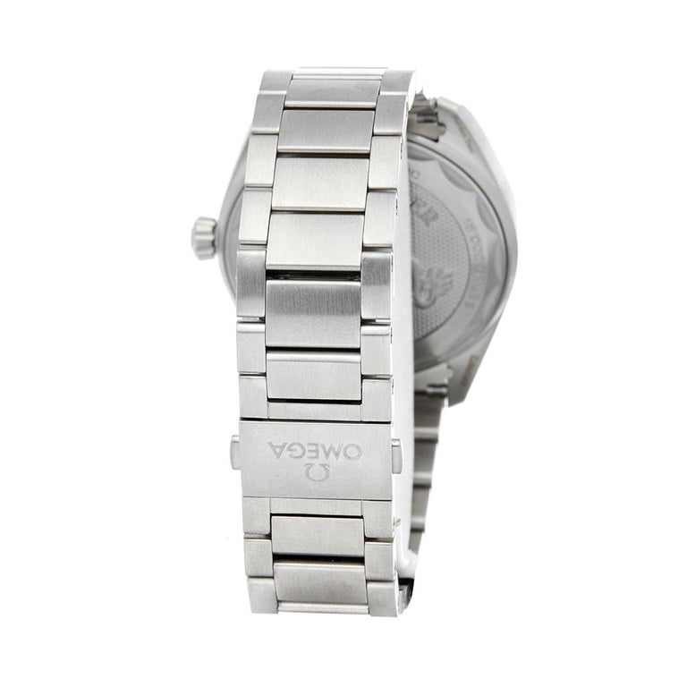 2018 Omega Railmaster Stainless Steel 22010402001001 Wristwatch at 1stDibs