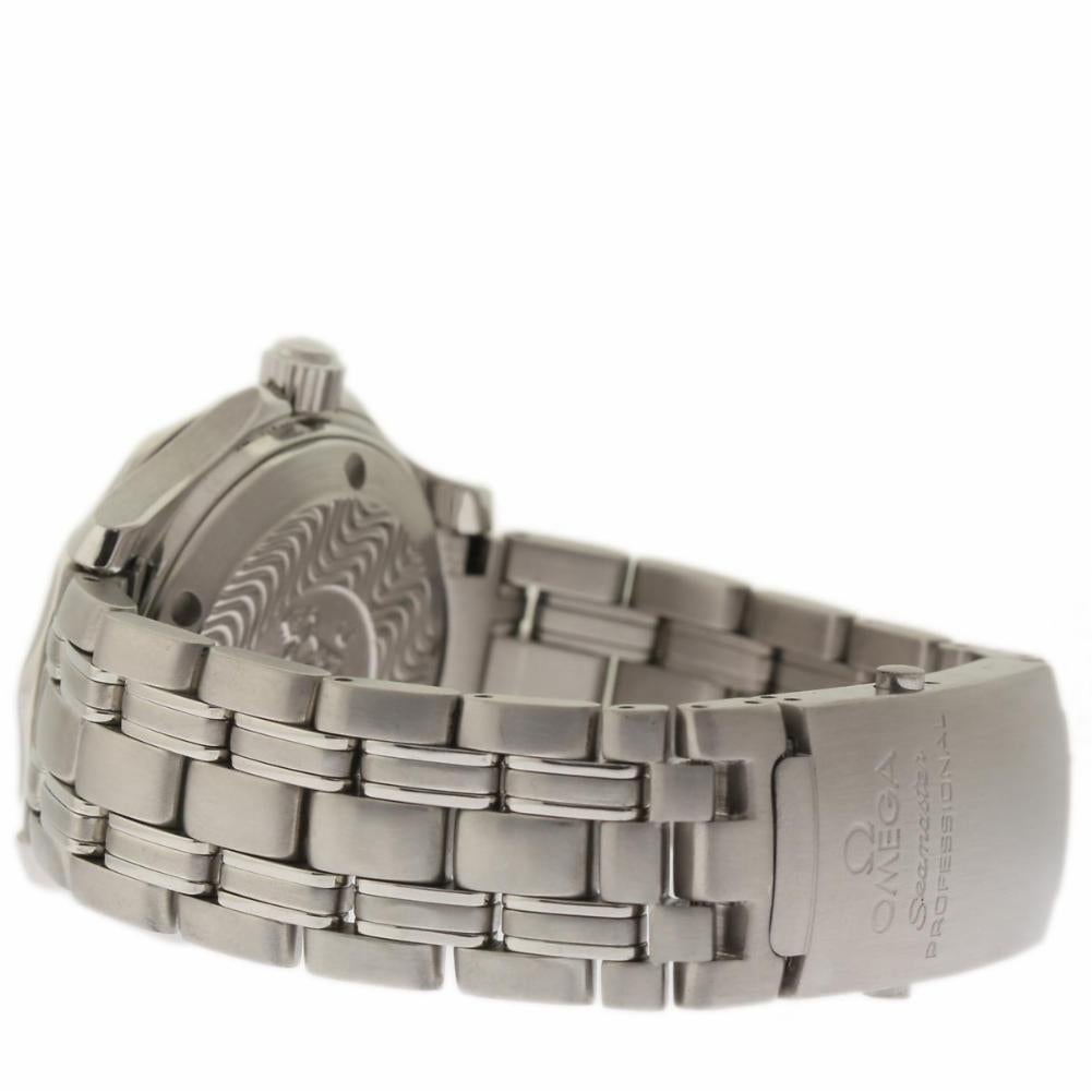 Omega Seamaster Midsize 168.1622.00 Steel Blue Wave Automatic 2 Year ...