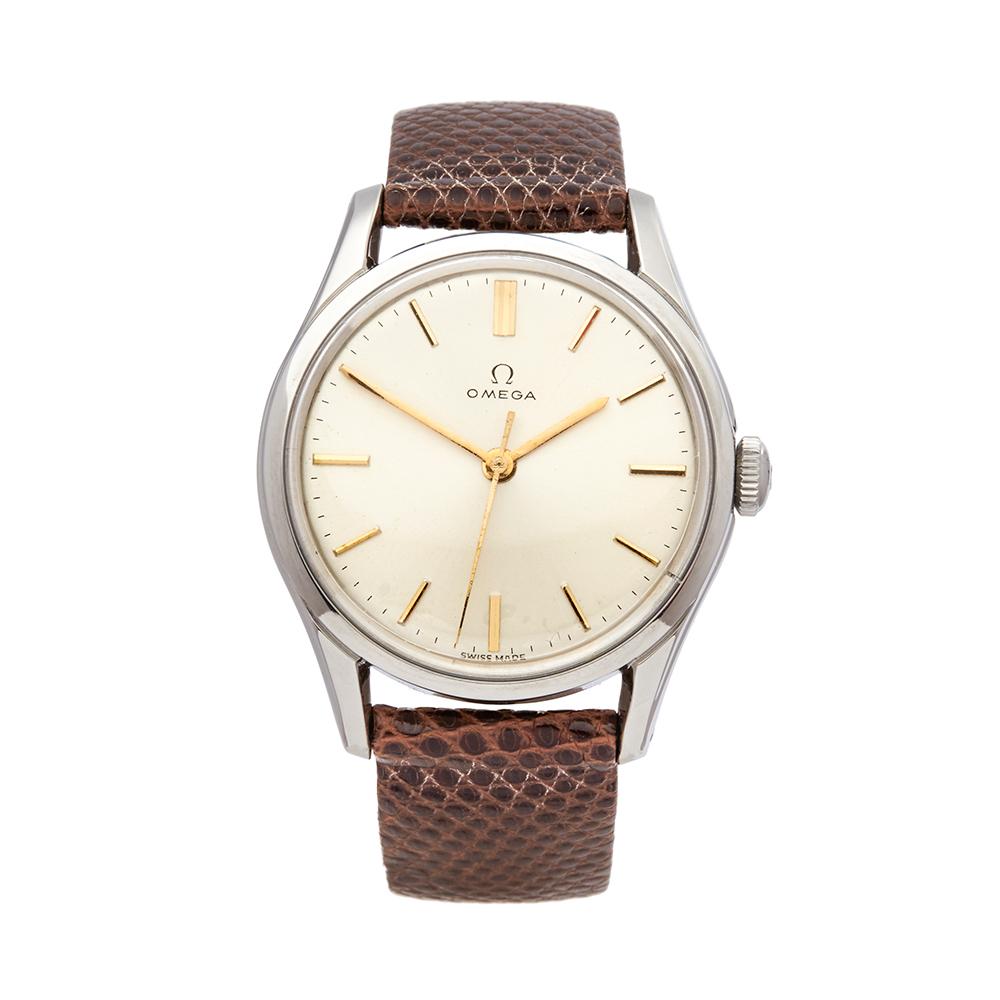 1961 Omega Vintage Stainless Steel 30T2SC Wristwatch at 1stDibs | xupes ...