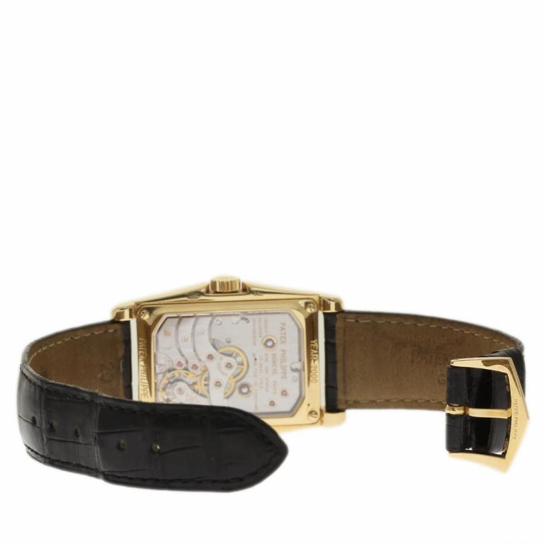 Patek Philippe 5100J Gondolo 18 Karat Yellow Gold Archives Paper/2 Year ...
