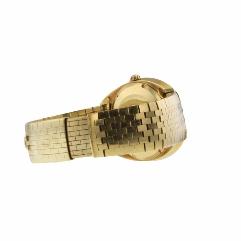 Omega Constellation Turler Date 18K Yellow Gold Automatic Mens Watch ...