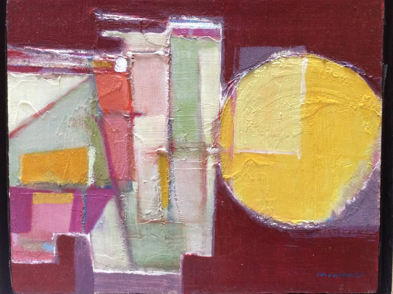 Color Field Abstract Painting, by Listed Artist Minoru Kawabata at 1stDibs