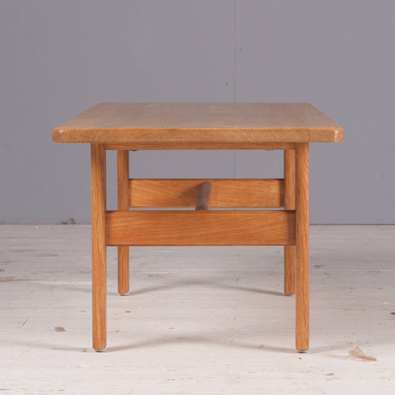 Danish Rectangular Coffee Table in Oak, 1960s For Sale at 1stDibs