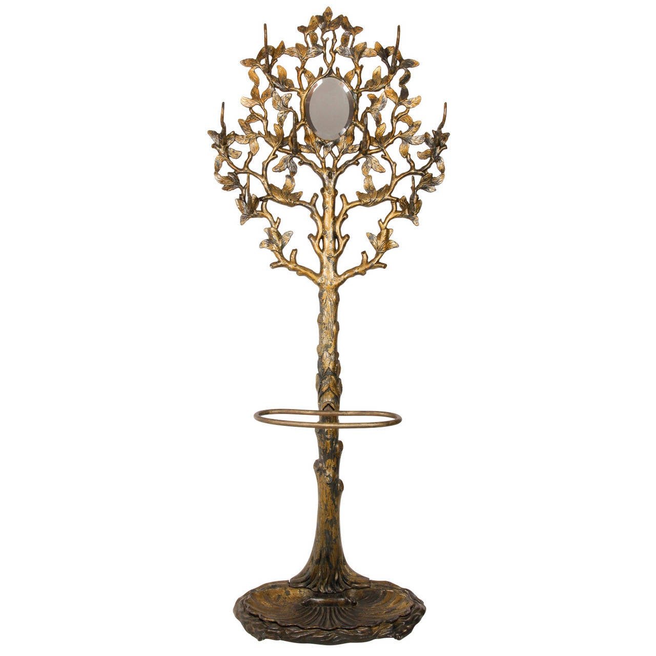 American Tree Hall Stand, 1858 For Sale at 1stDibs