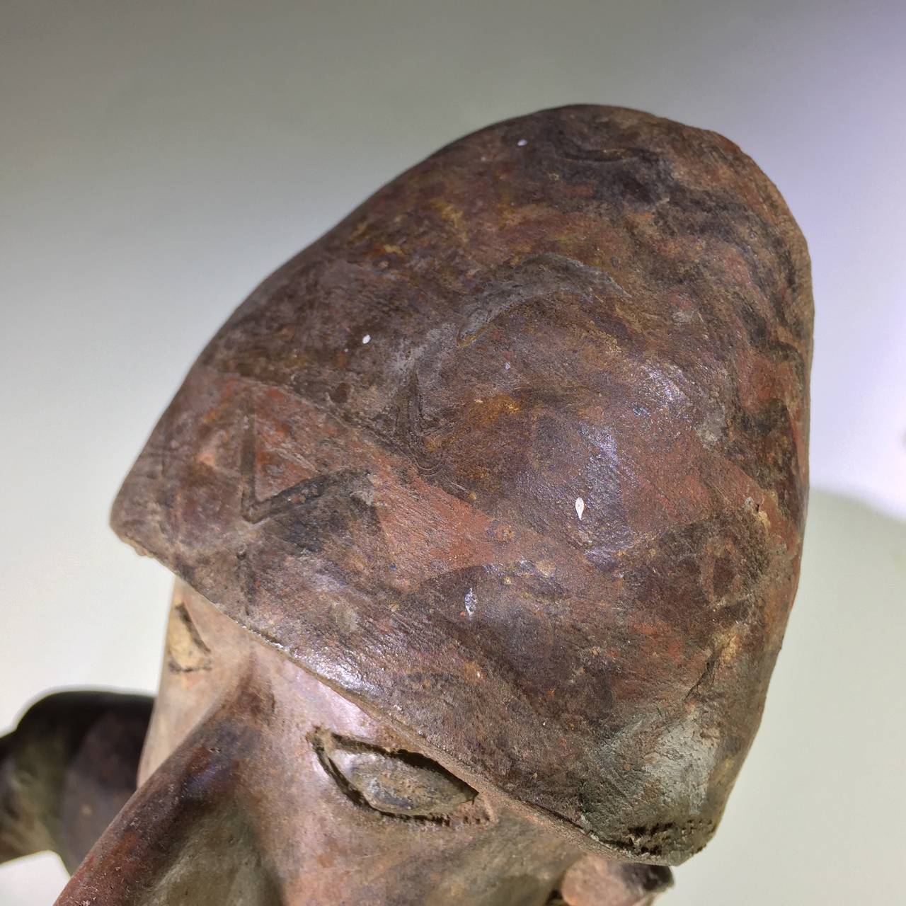 Large Pre-Columbian Warrior Figure, Mexico 200 BC - 100 AD at 1stDibs