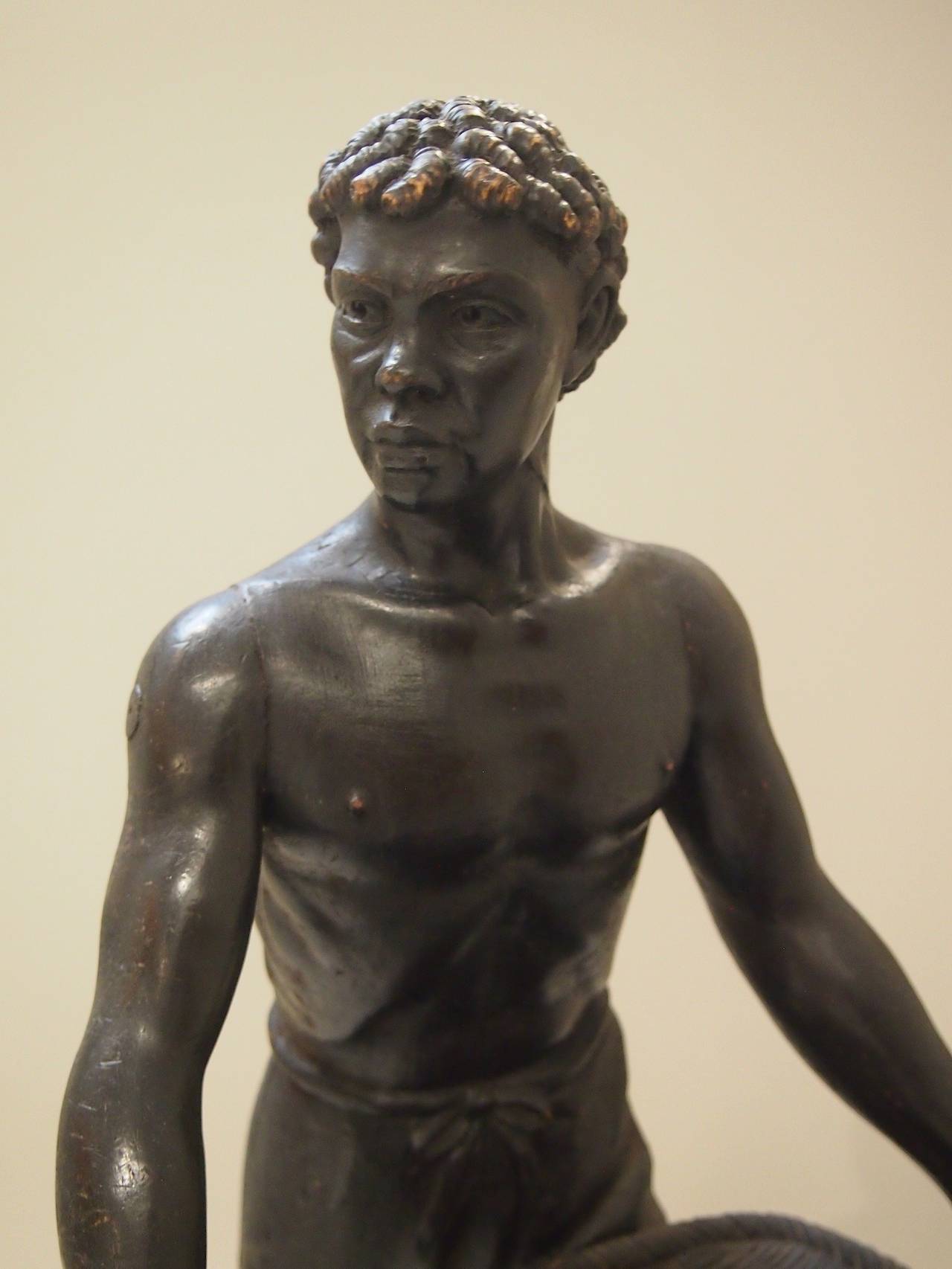 Carved Blackamore Figure at 1stDibs