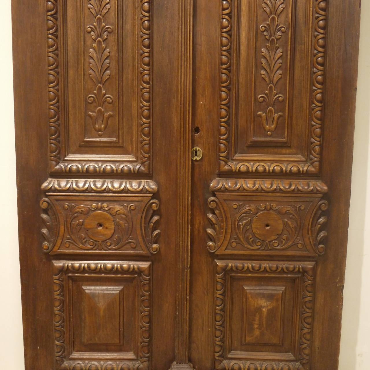 Pair of 19th Century Entry Doors For Sale at 1stDibs