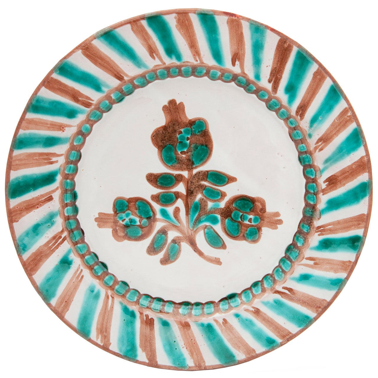 Hand-Painted Ceramic Dinner Set by Irving and Morrison, Made to Order ...