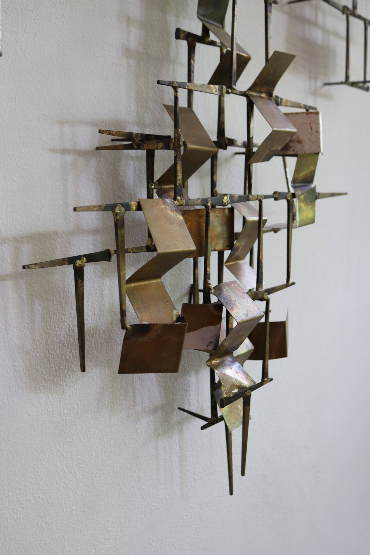 Monumental William Bowie Brutalist Wall Sculpture at 1stDibs