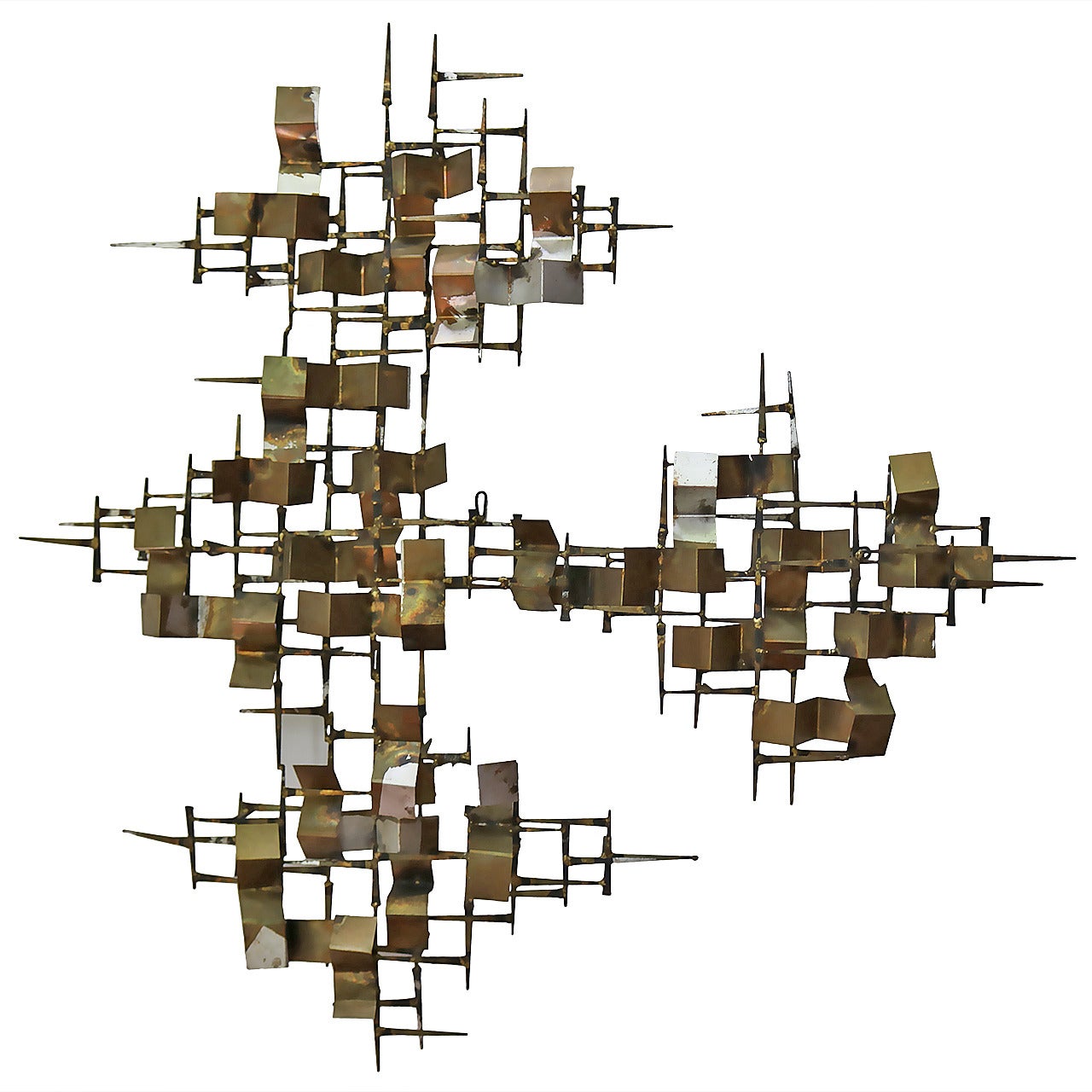 Monumental William Bowie Brutalist Wall Sculpture at 1stDibs