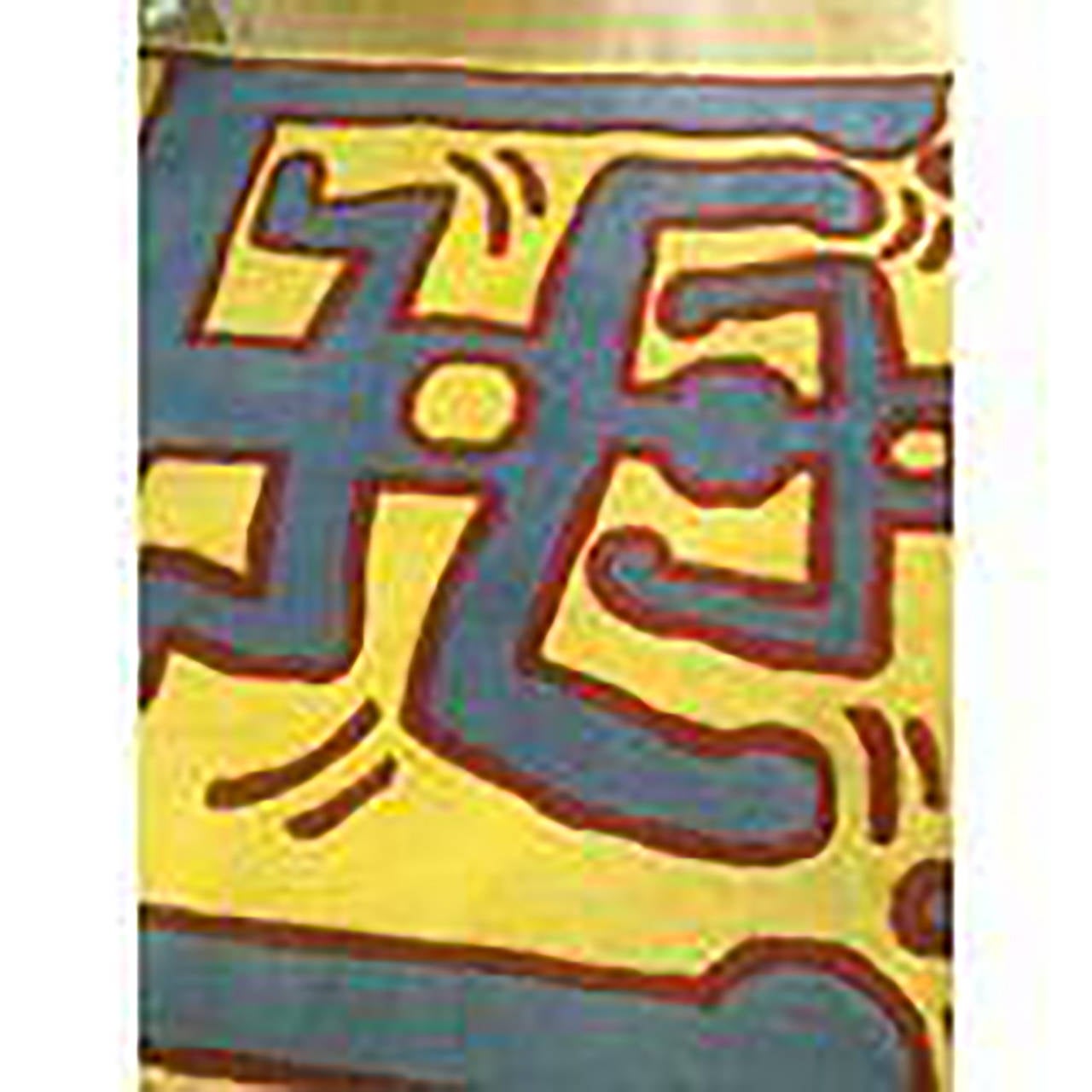 Keith Haring Wool Rug at 1stDibs