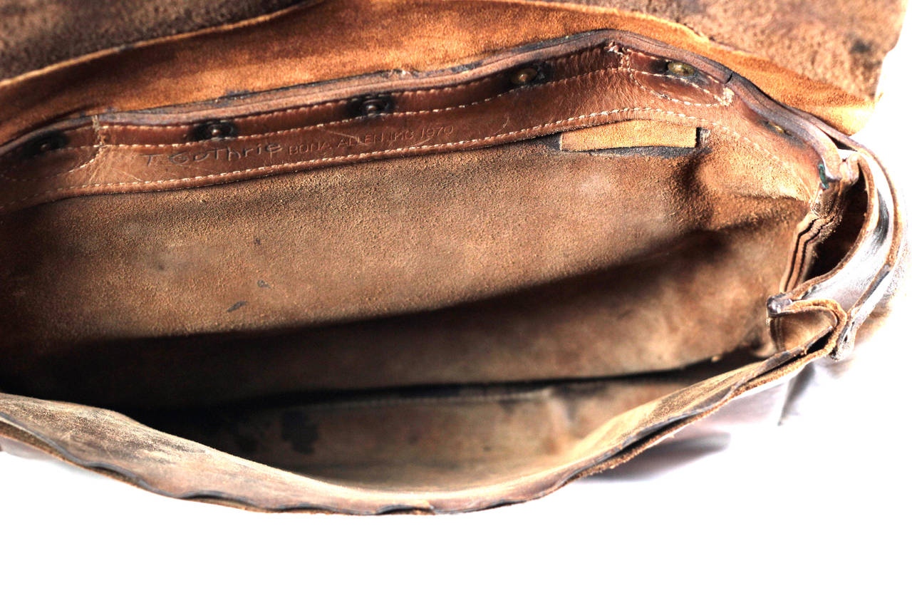 Vintage Leather Mail Carrier Bag For Sale at 1stDibs | vintage mail ...