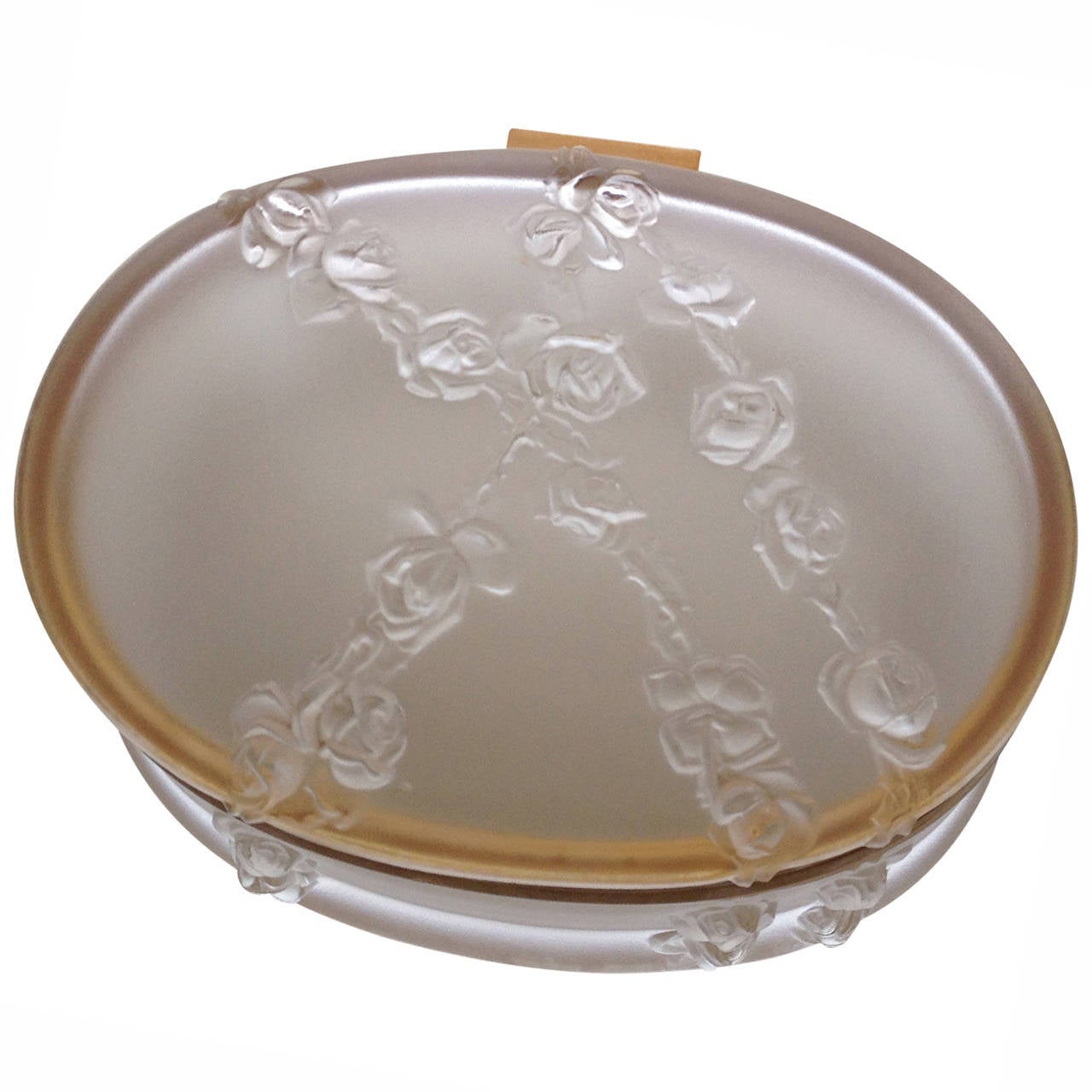 Lalique Crystal Box at 1stDibs