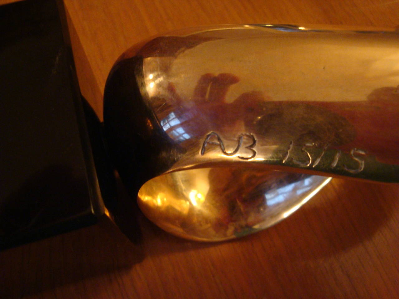 Bronze Sculpture by Ed Aub Titled Eternity (Mobius), circa 1995 at 1stDibs