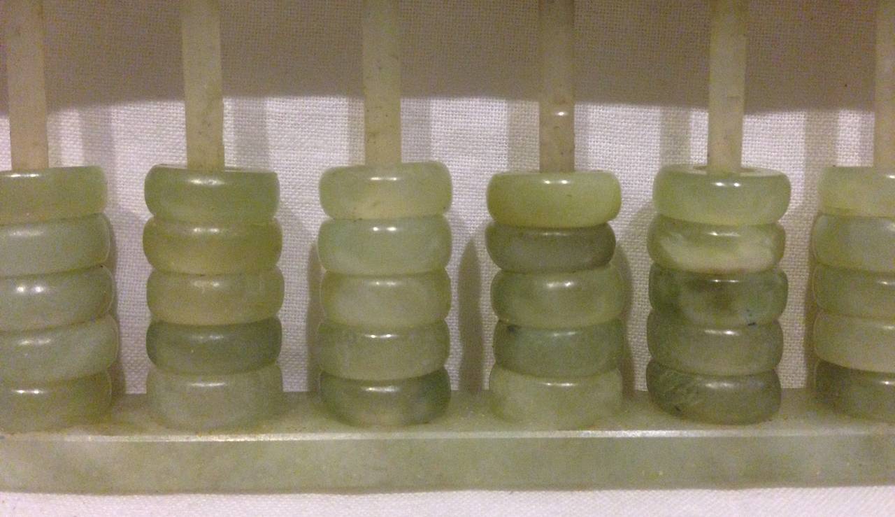 Green Jade Abacus at 1stDibs