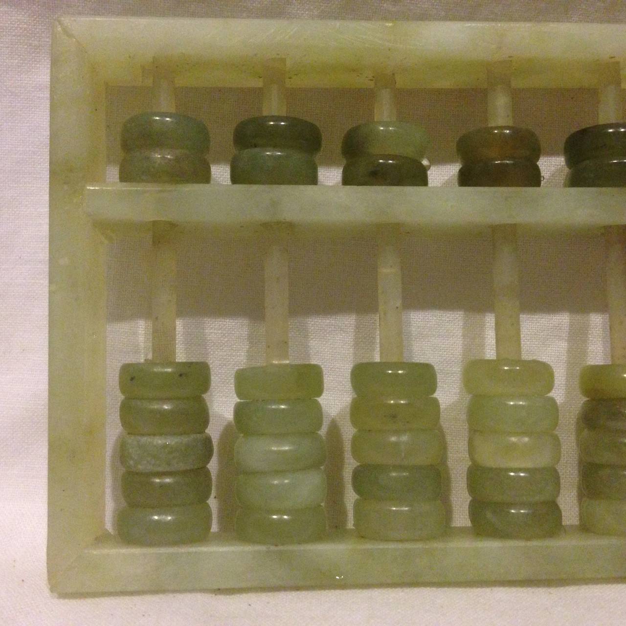 Green Jade Abacus at 1stDibs