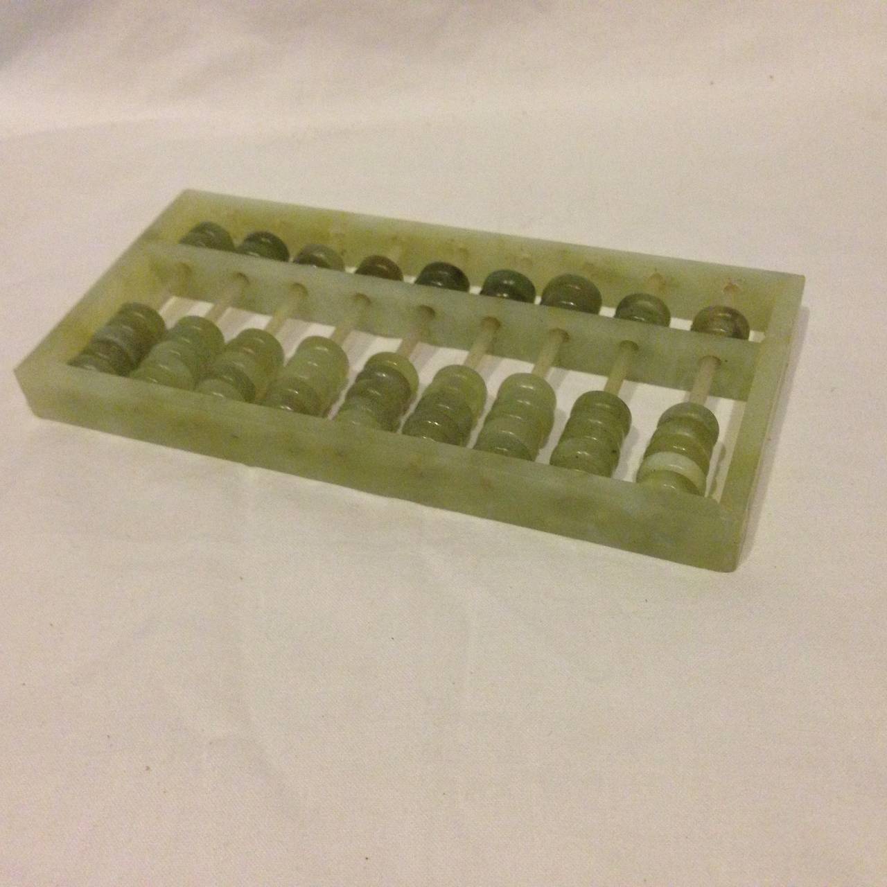 Green Jade Abacus at 1stDibs