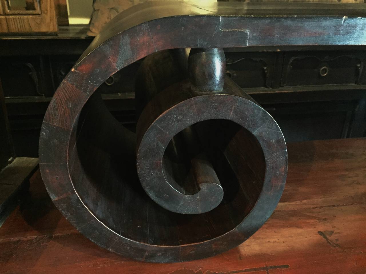 Full-Size Chinese Low Scroll Table For Sale at 1stDibs
