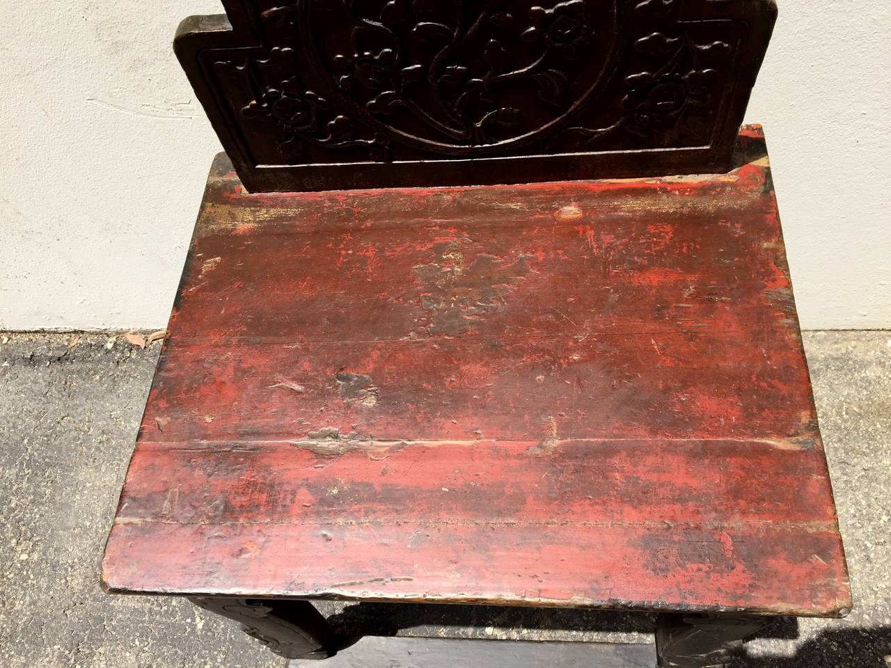 Antique Chinese Matriarch Empress Chair, Yun Nan Province, 19th Century ...